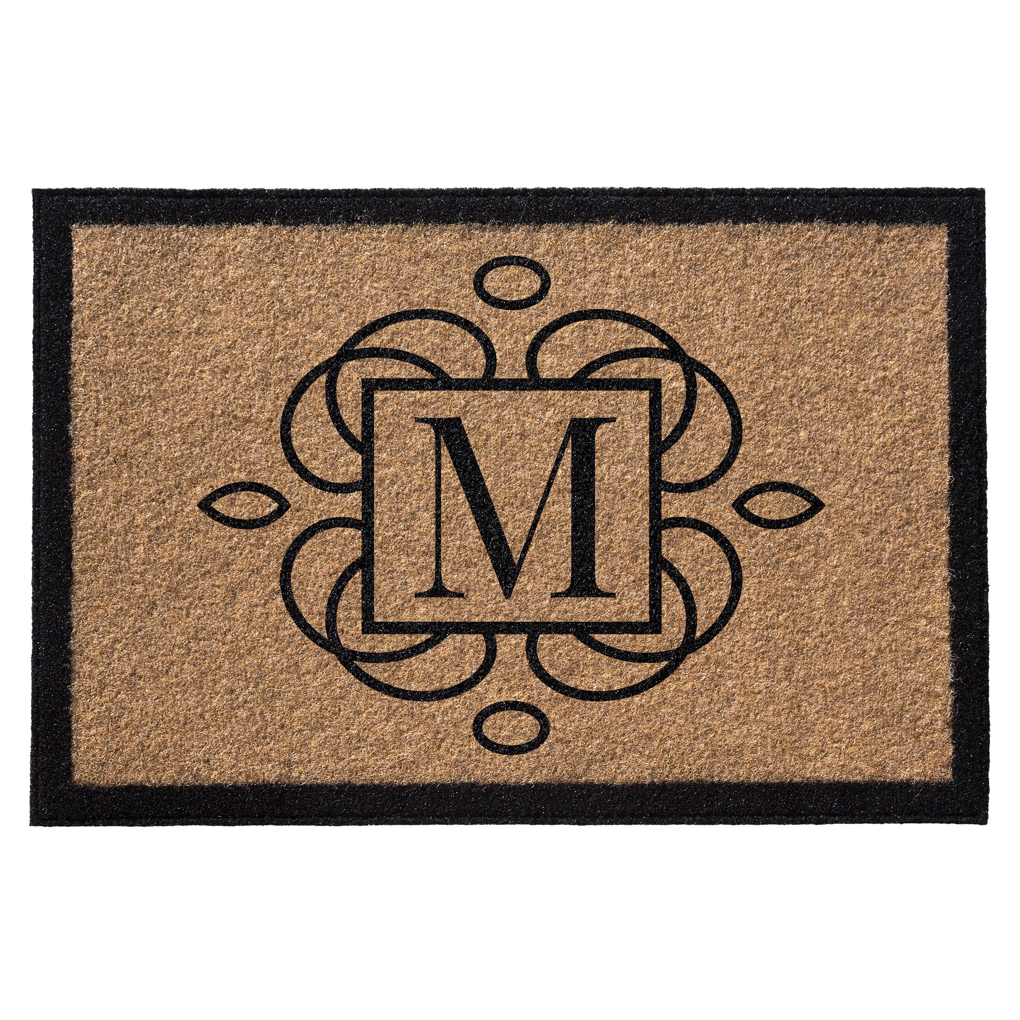 Infinity Custom Mats™ All-Weather Personalized Door Mat - STYLE: Flora ...