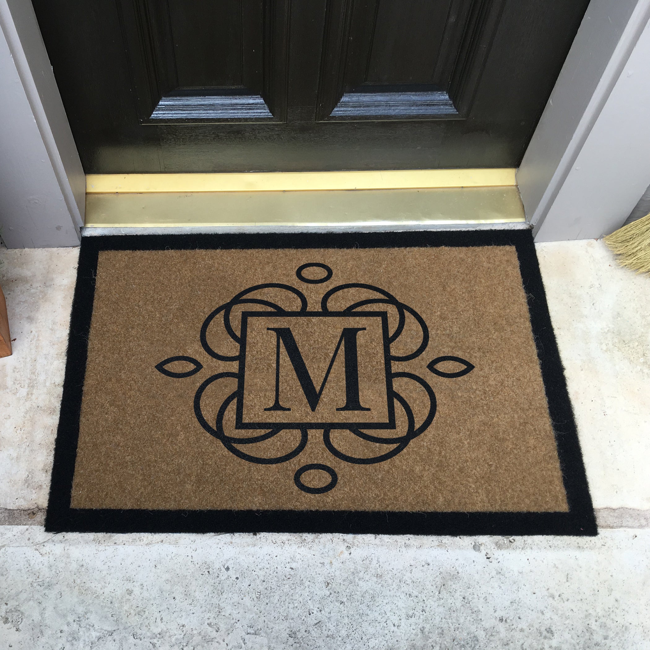 Infinity Custom Mats™ All-Weather Personalized Door Mat - STYLE: Flora ...