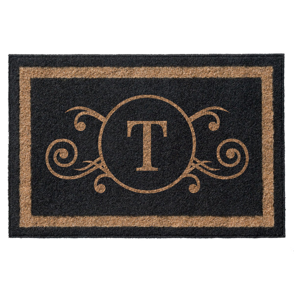 Infinity Custom Mats™ All-Weather Personalized Door Mat - STYLE: MONOG ...